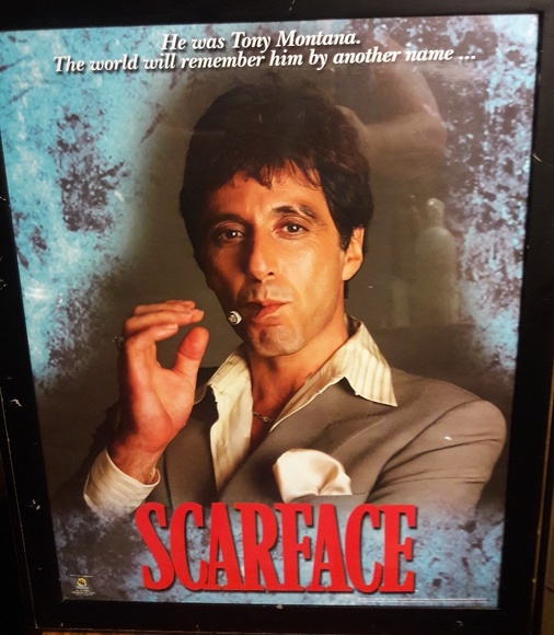 Wall Decor | Scarface Movie Poster W Origional Frame | Poshmark